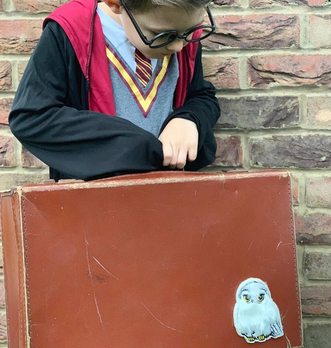 Mabel and Roo character fabric ribbon patches